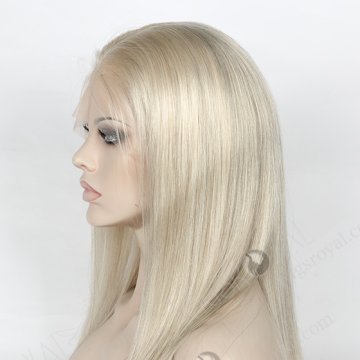 Hot Selling Silky Straight 14'' Grey/1B# Color Peruvian Virgin Hair ...