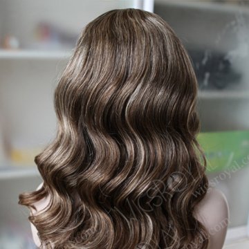 European Hair Mix Color Wig WR-ST-018