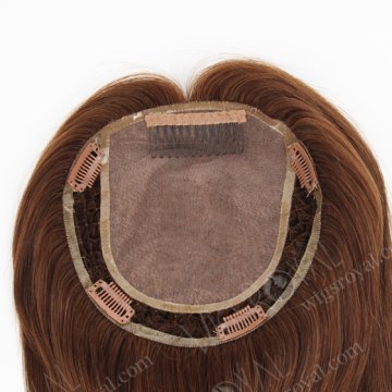 New Arrival European Human Hair Brown Color Full Handtied Fishnet With ...
