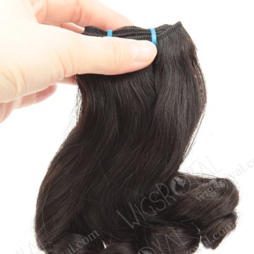 In Stock 7A Peruvian Virgin Hair 10" Double Drawn Wavy With Curl Tip ...