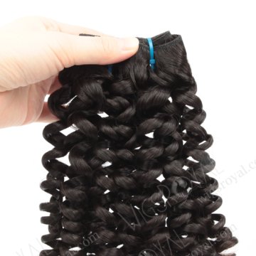 In Stock 7A Peruvian Virgin Hair 18" Double Drawn Spring Curl Natural ...