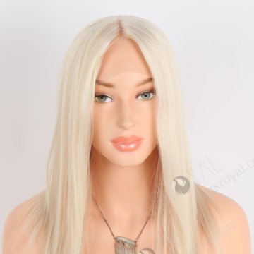 Purely Natural White Color All One Length Straight Grandeur Wig ...