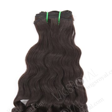 In Stock 5A Peruvian Virgin Hair 14" Double Drawn Wavy With Curl Tip ...