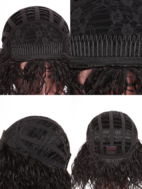 In Stock Normal Synthetic Wig short curly COCO-4F27#