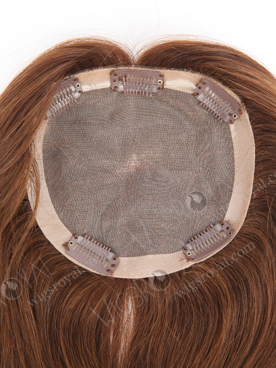 In Stock 5.5"*5.5" European Virgin Hair 12" Straight Color 4 ...