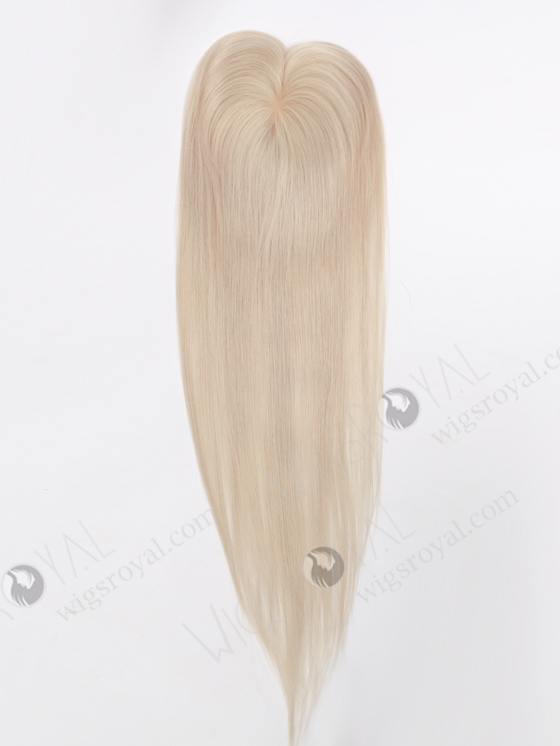 Top Quality White Color Human Hair Toppers - Wigsroyal.com